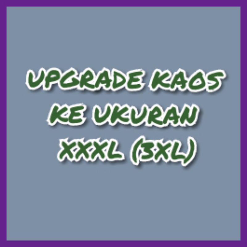 Jual Upgrade kaos ke ukuran XXXL (3XL) | Shopee Indonesia
