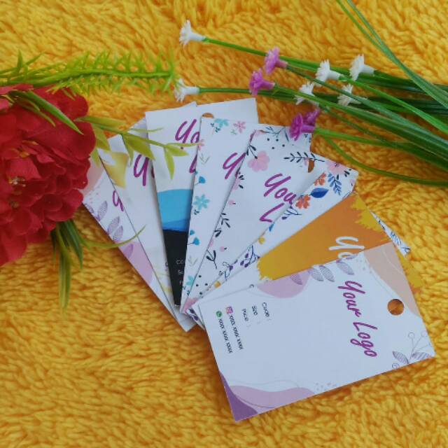 Jual HANG TAG / LABEL PRODUK / PRICE LABEL (Minimal Order 100 pcs ...