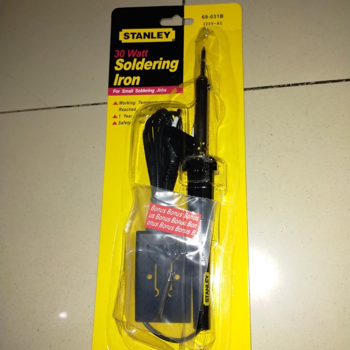 Jual Solder Listrik 30 watt Stanley | Shopee Indonesia