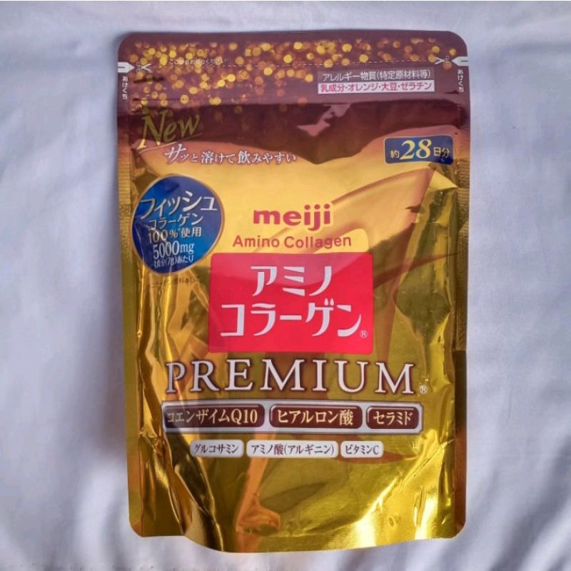 Jual Meiji Amino Collagen Premium Original Japan | Shopee Indonesia