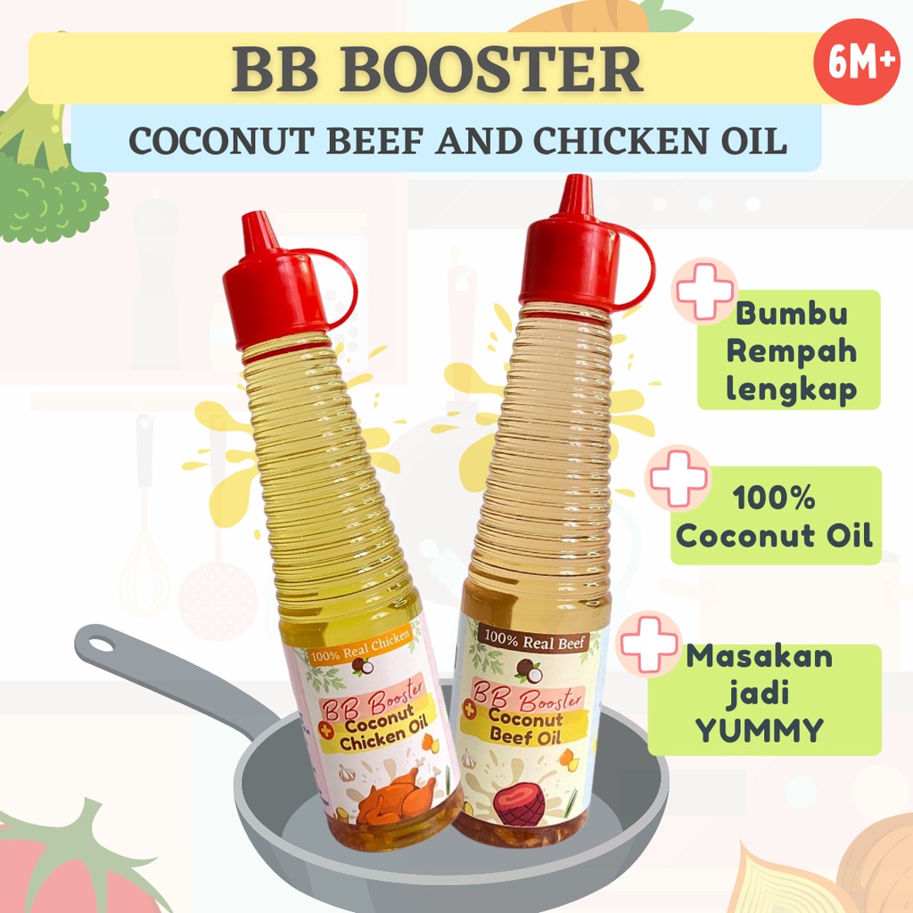 Jual Plum & Blum Chicken Fat Oil Beef Fat Oil Minyak Mpasi BB Booster ...