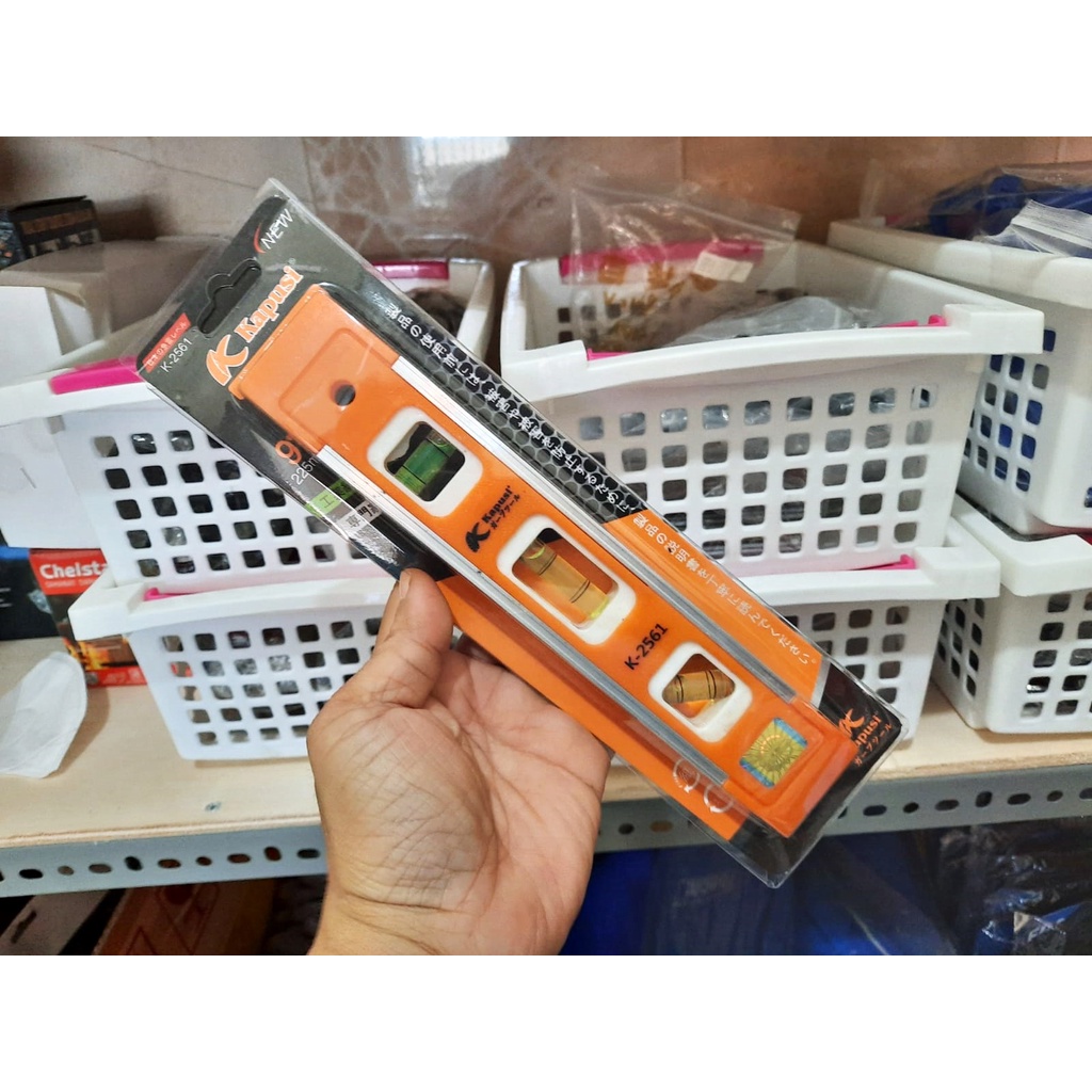 Jual KAPUSI Waterpass Magnet 230mm Magnetic Level Meter Waterpas Alat ...