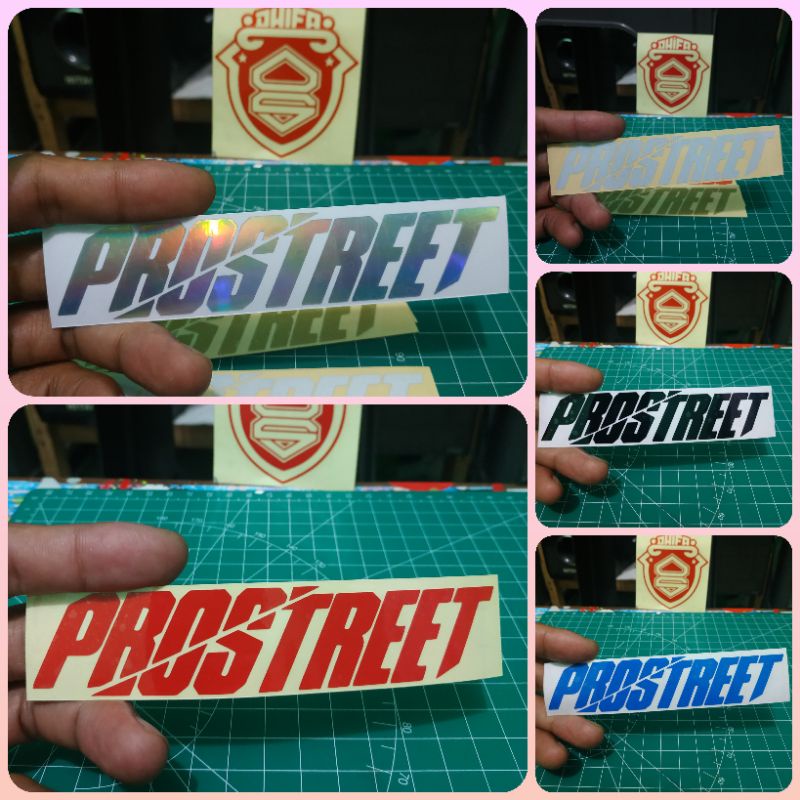 Jual stiker PROSTREET satu warna | Shopee Indonesia