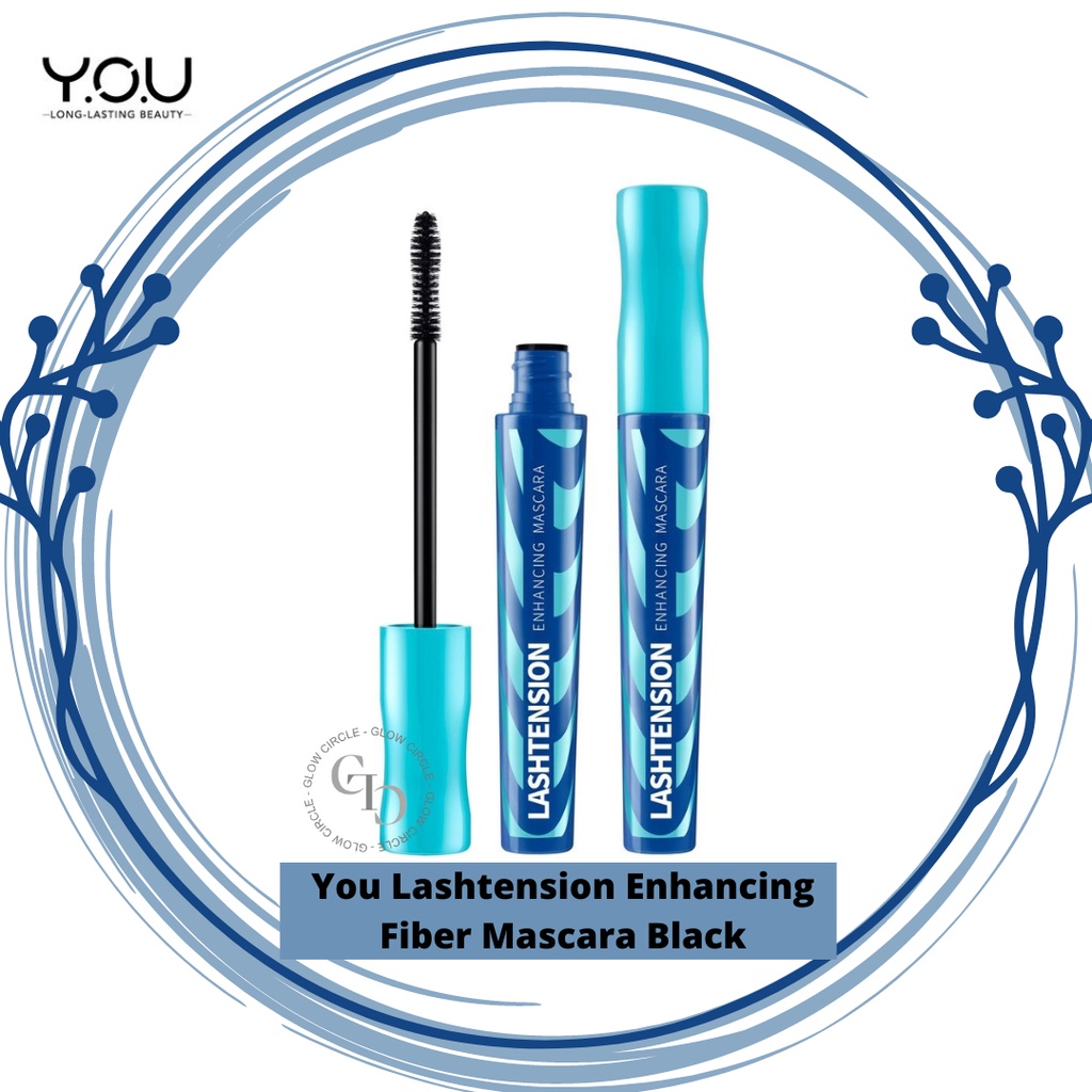 Jual You Lashtension Enhancing Fiber Mascara Black | Shopee Indonesia