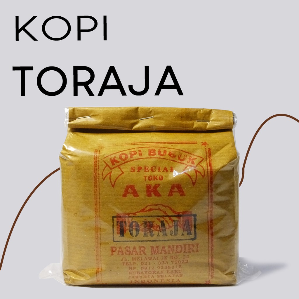 Jual Kopi Arabika Toraja 250 gram Special Toko Kopi AKA | Shopee Indonesia