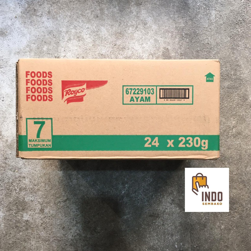 Jual Royco Ayam Royco Sapi 220g dus isi 24 / Royco 220g dus / Royco 24 ...