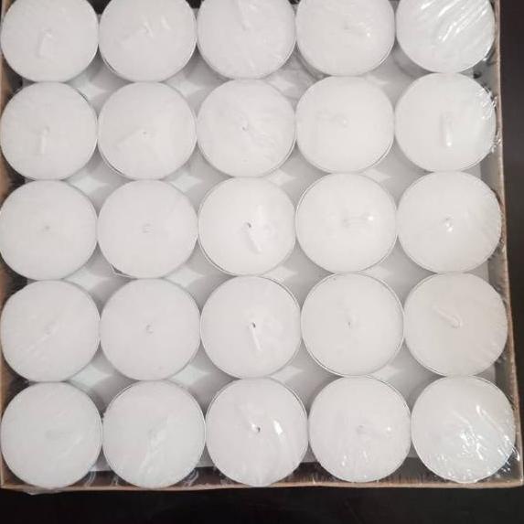 Jual Lilin tea light / Lilin aroma terapi / lilin kaleng isi 50 pcs ...