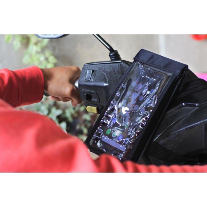 Jual holder motor waterproof // holder motor untuk gojek Maxim | Shopee ...