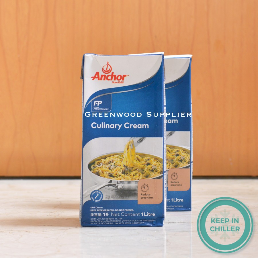 Jual [KARTON] Anchor Cooking Cream / Culinary Cream 1LT | Shopee Indonesia