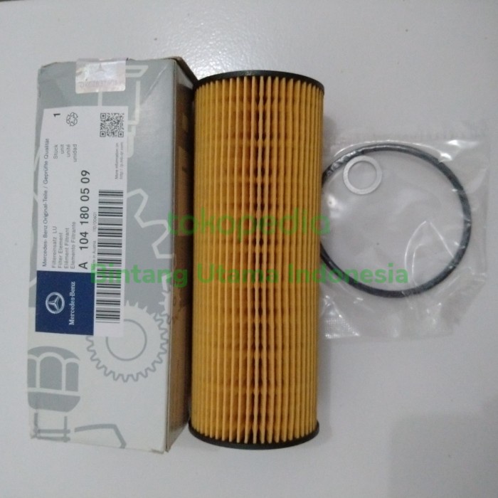 Jual Filter Oli Mercedes W202 W210 M104 M111 C180 C200 C230 C280 E220 ...