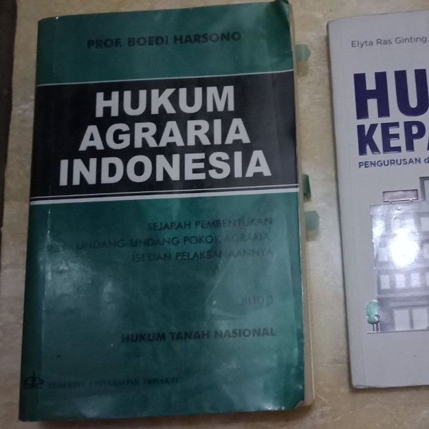 Jual Hukum Agraria Indonesia ( Prof. Boedi Harsono ) | Shopee Indonesia