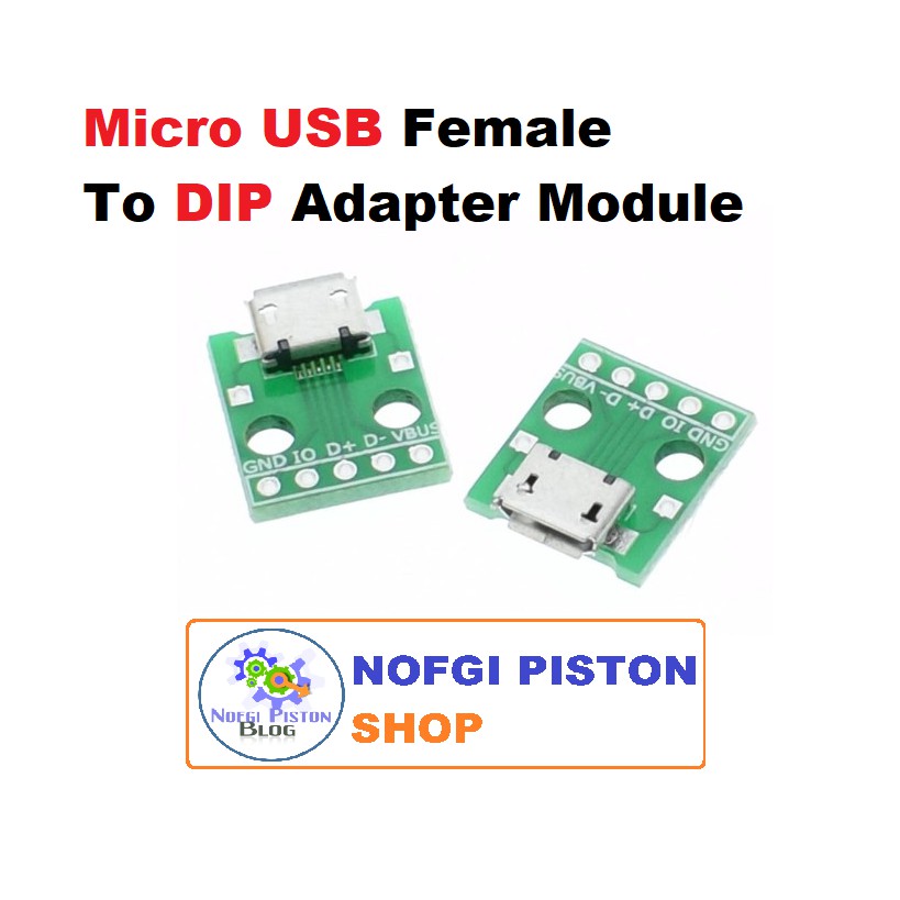 Jual Micro USB Modul Module Board Micro USB To Pin Header Converter ...
