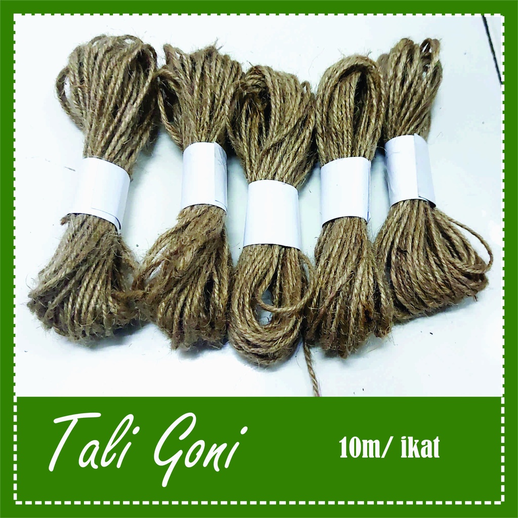 Jual TALI GONI RAMI DEKORASI PANJANG 10 M RAMI RUSTIC | Shopee Indonesia