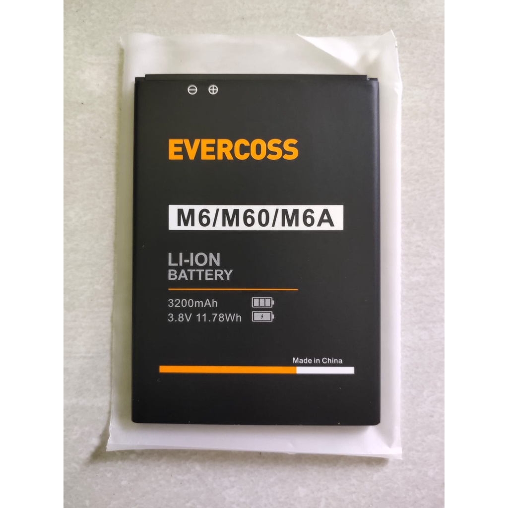 Jual Baterai batre evercoss m60 ori original 100% | Shopee Indonesia