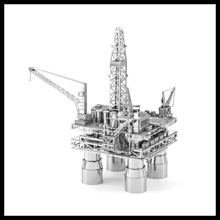 Jual Puzzle 3D Metal Offshore Oil Rig & Oil Tanker Set | Shopee Indonesia