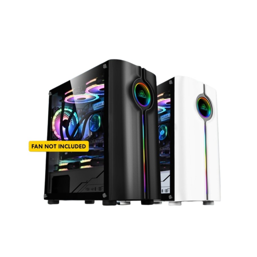 Jual Casing Armaggeddon TRON HOLO 3 m-ATX RGB Holographic - Case TRON ...
