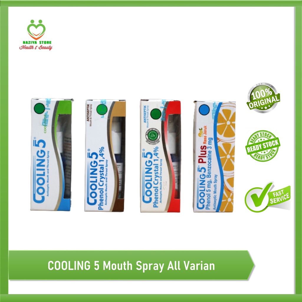Jual COOLING 5 Plus All Variant Isi 15ml Obat Sariawan Dan Kesehatan ...