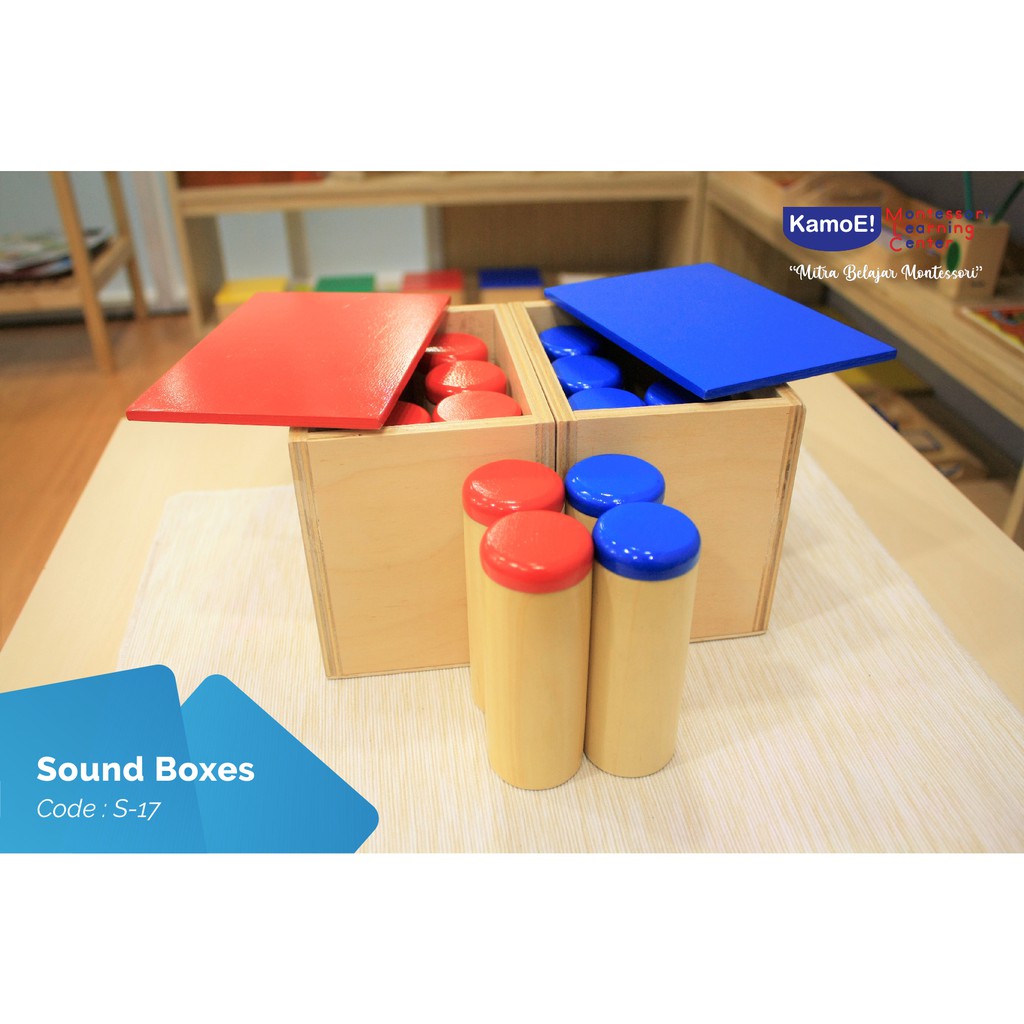 Jual Sound Boxes Montessori Material | Shopee Indonesia
