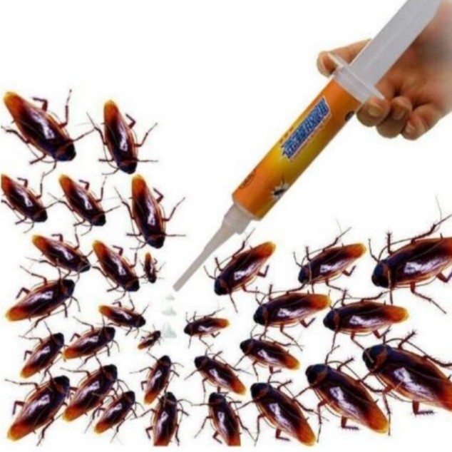 Jual Pembasmi Kecoa | Cockroach Eliminator Gel/Racun Kecoak/obat kecoak ...
