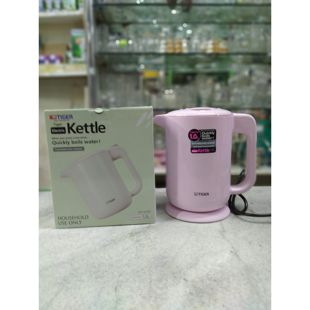 Jual TIGER Electric Kettle 1 liter PFY-A10S Only Pink For You | Shopee ...