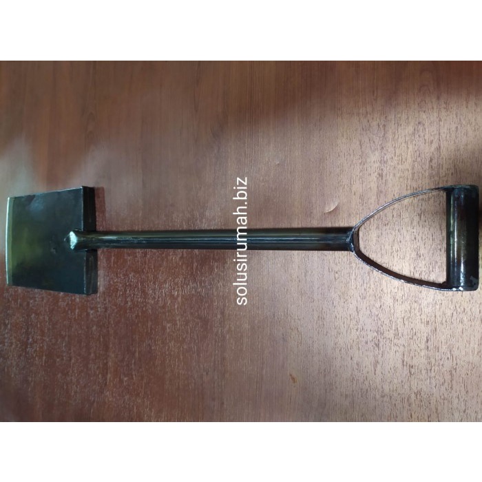 Jual LEMPAK PIPA BESI L17.5 X 87CM GAGANG U TUTUP SEKOP TANAH LURUS ...