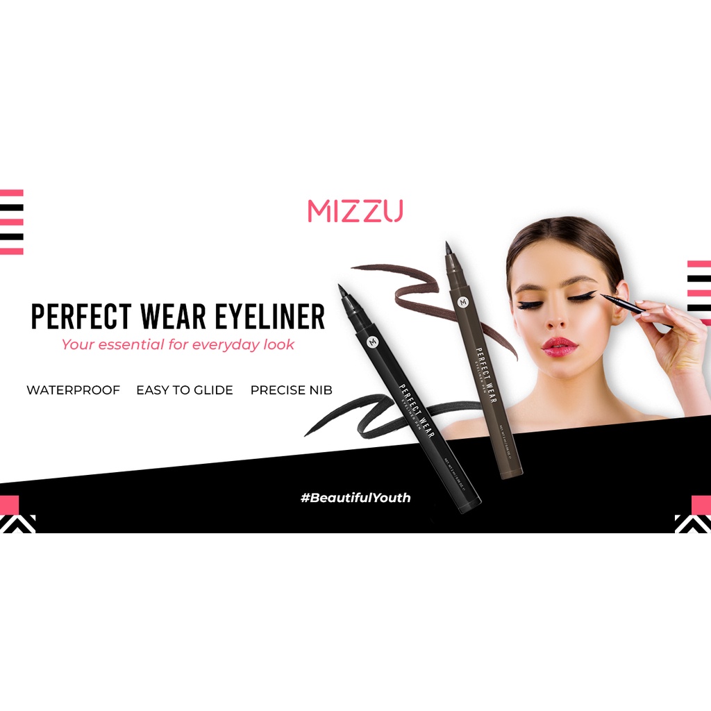 Jual Mizzu Perfect Wear Eyeliner | Shopee Indonesia