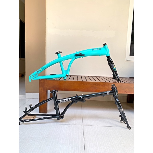 Jual frame police milan new discbrake tosca | Shopee Indonesia
