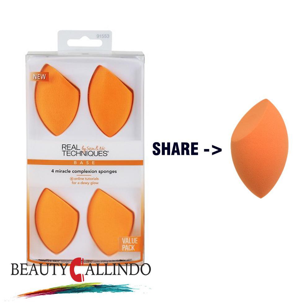 Jual REAL TECHNIQUES SPONGE - SHARE ISI 1PCS | Shopee Indonesia
