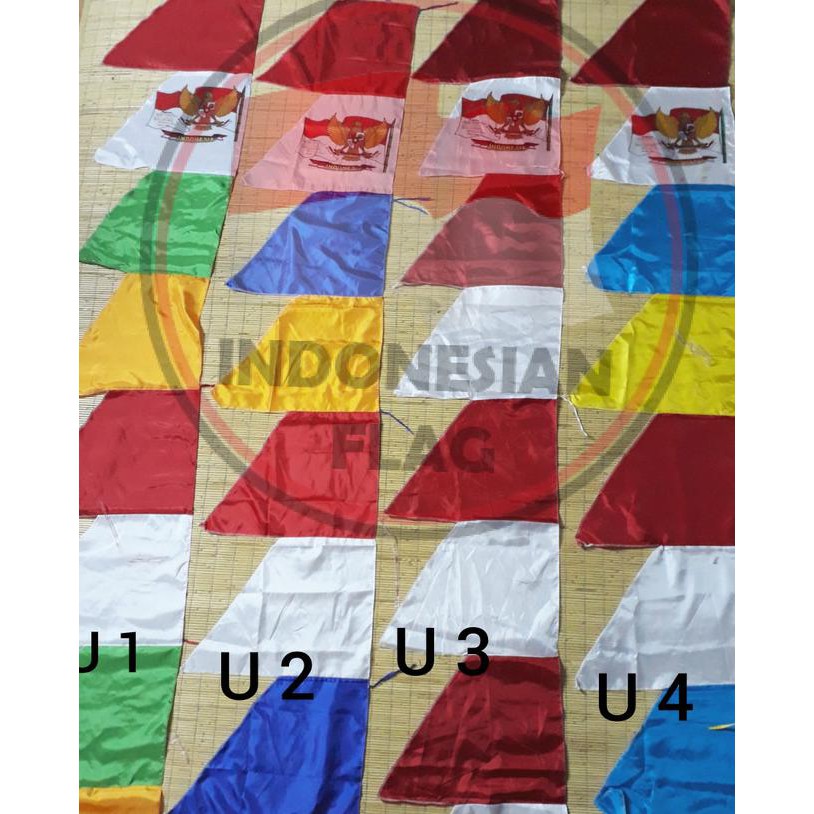 Jual Bendera Umbul - Umbul Warna warni atau merah putih | 3 m | termurah - Hijau | Shopee Indonesia