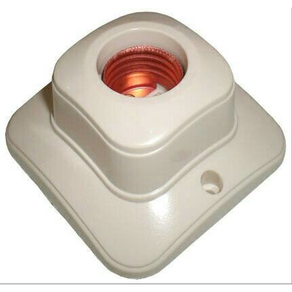 Jual 1Pcs Fitting Fiting Plafon BROCO Fiting Lampu Kotak E27 Pitingan ...