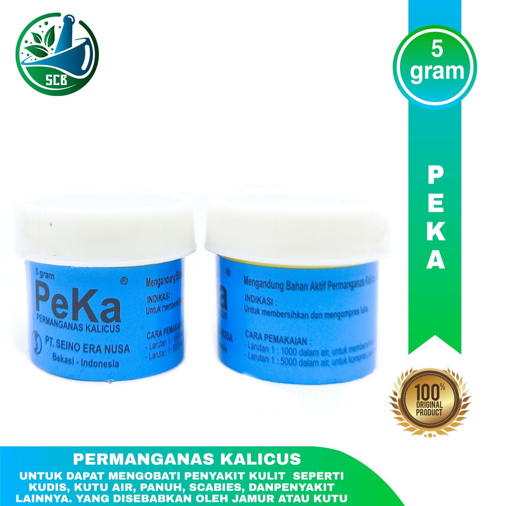 Jual Peka 5gram / Bubuk Peka / Sebuk PK Obat Kulit Gatal Jamur Cacar ...