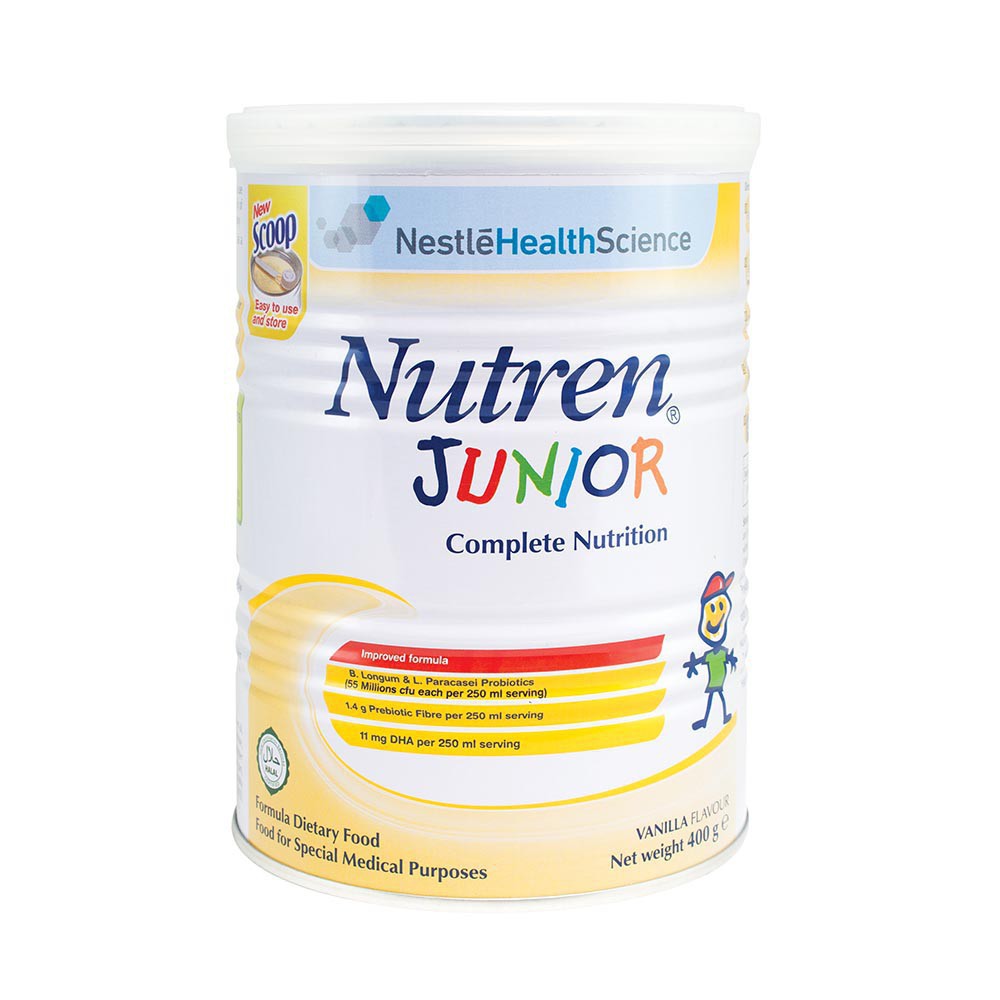 Jual SUSU NUTREN JUNIOR RASA VANILLA 800 GR | Shopee Indonesia