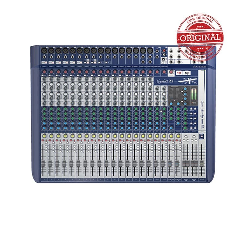Jual Mixer Soundcraft Signature 22 Soundcraft Signature-22 Original ...