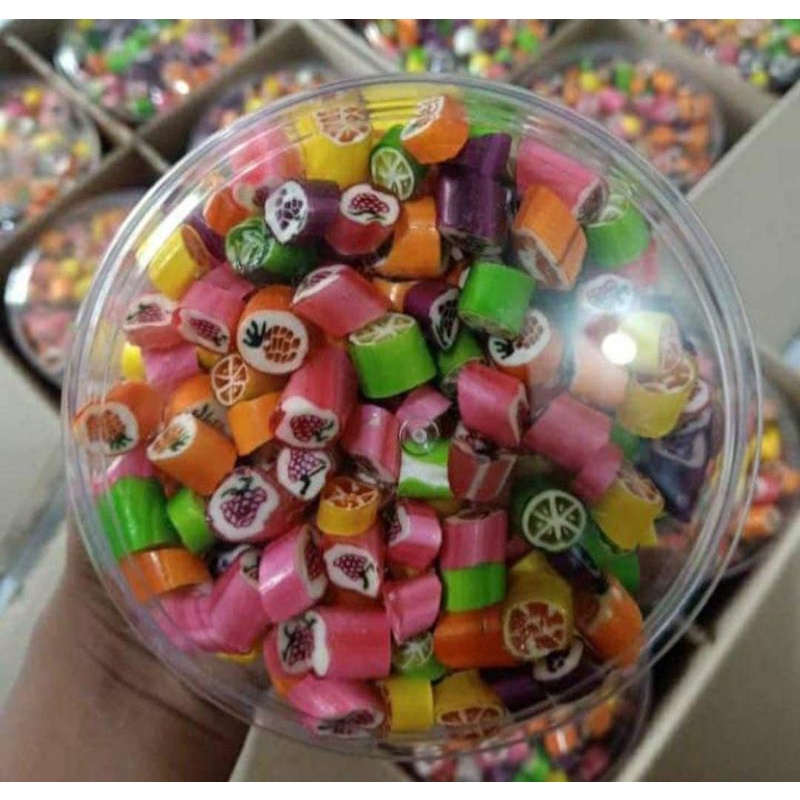 Jual STICKY CANDI KEMASAN TOPLES 250 GRAM - PERMEN VIRAL | Shopee Indonesia
