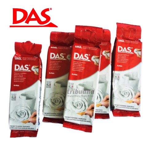 Jual DAS Modeling Air Drying Clay White Kecil 250 gram - Tanah Liat ...