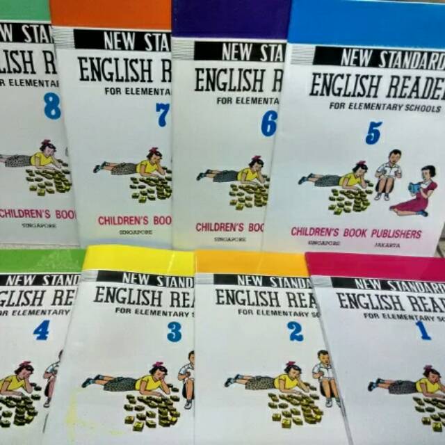 Jual New standard english readers paket jilid 1.2.3.4.5.6.7.8 berwarna ...
