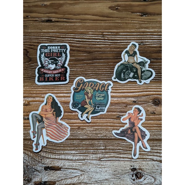 Jual Stiker Pin Up Girl Sexy Eropa Style Stiker Sexy Girl Stiker Vespa Motor Retro Stiker Lucu