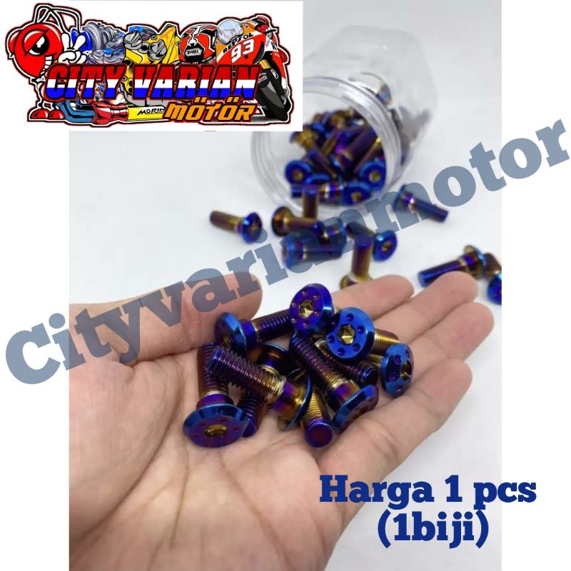 Jual Baut Probolt Baut Piringan Cakram Baut Disc Gold Blue Twotone Heng Thailand harga 1 pcs ...