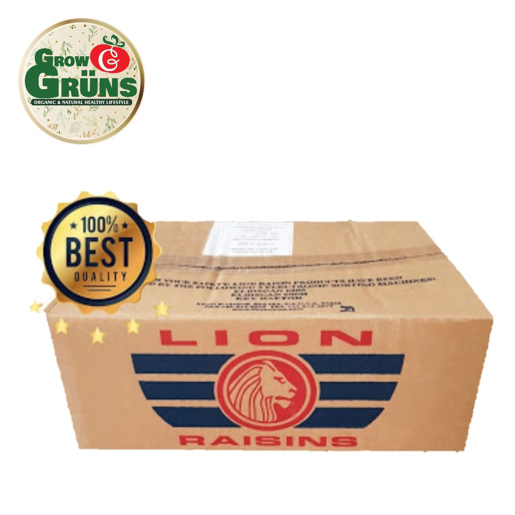 Jual Kismis Raisin Lion Thompson Raisin 11.34Kg | Shopee Indonesia