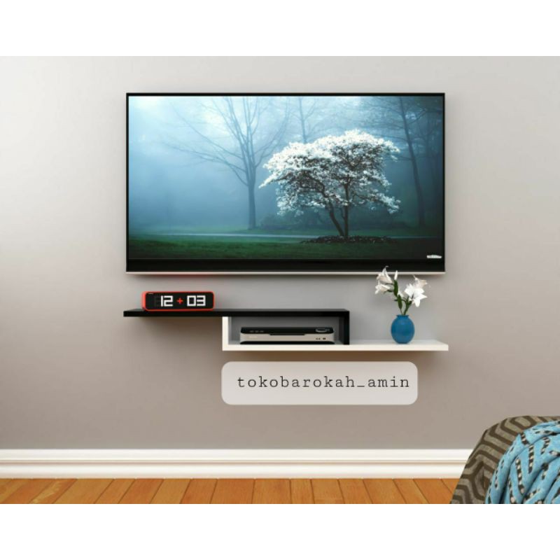 Jual RAK TEMPEL RAK DINDING RAK SUSUN RAK TV COCOK UNTUK HUNIAN MODERN ...