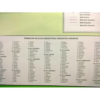 Jual PETA KABUPATEN KUNINGAN | Shopee Indonesia