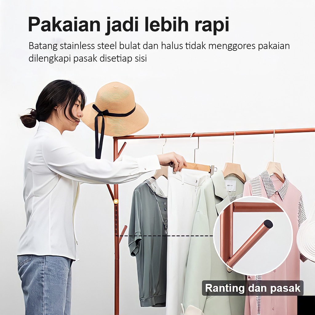 Jual Stand Hanger Gawangan Besi Kuat Gantungan Baju Multifungsi Jemuran ... Jual Stand Hanger Gawangan Besi Kuat Gantungan Baju Multifungsi Jemuran ...
