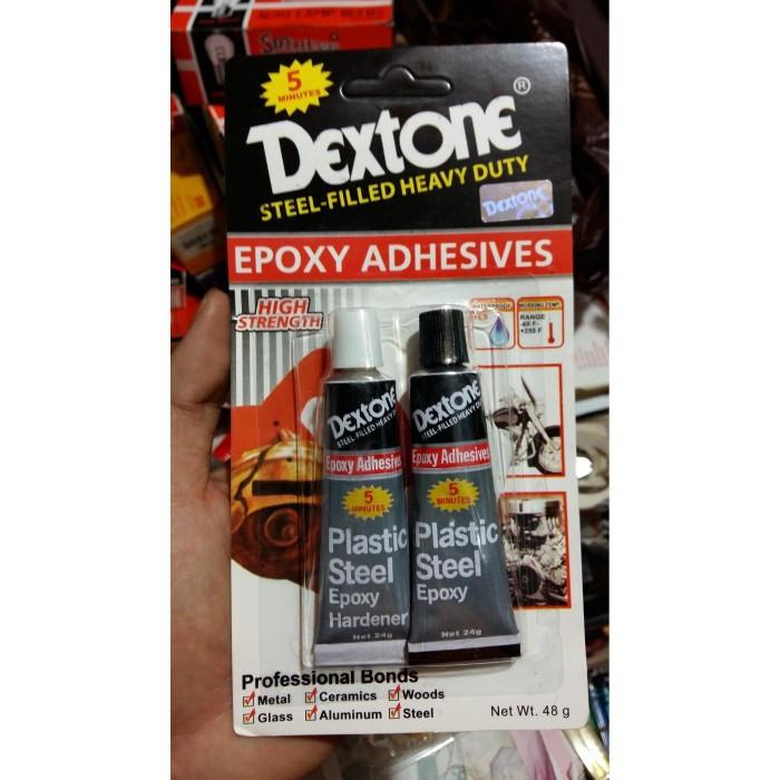 Jual Perekat Lem Epoxy /Lem Campur / Lem Besi / Serbaguna Dextone 5 ...