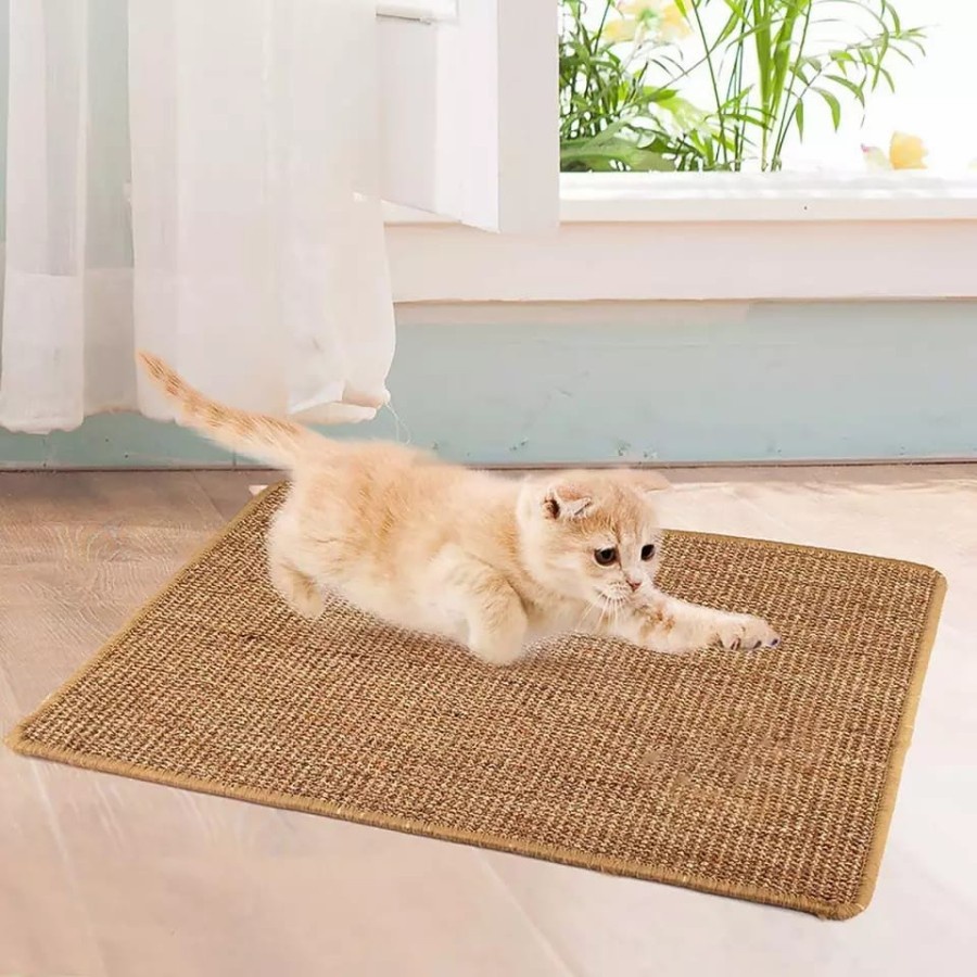 Jual TERLARIS Kreatif Natural Sisal Kucing Karpet Garukan Kucing "30 ...