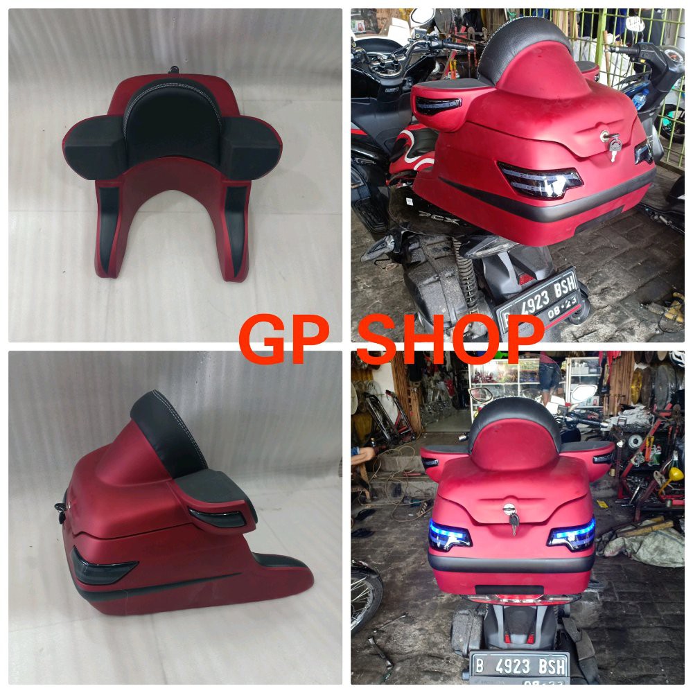 Jual Top Box Pcx lokal top box pcx lokal all new 2018 box belakang pcx ...