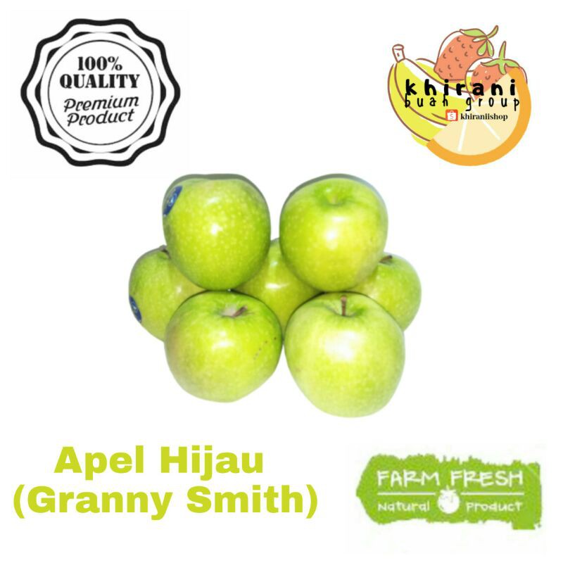Jual APEL HIJAU IMPORT 1Kg | Shopee Indonesia