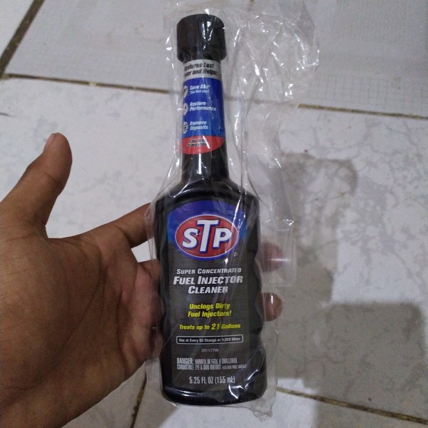 Jual STP SUPER CONCENTRATE FUEL INJECTOR CLEANER 155 ML (Campuran MOTOR) | Shopee Indonesia