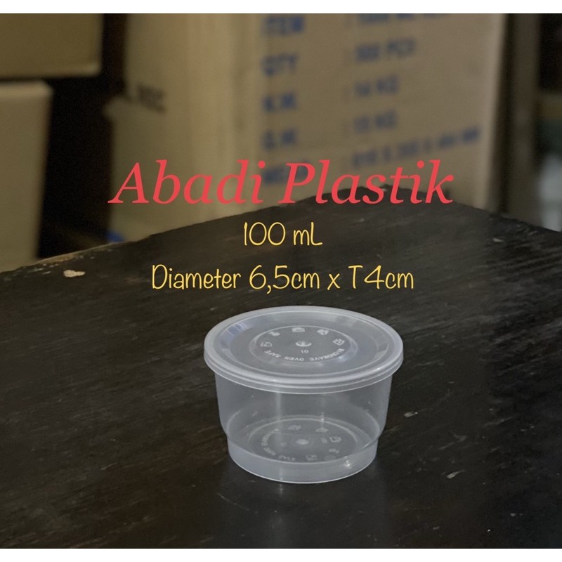 Jual CUP PLASTIK / GELAS MIKA / CUP MIKA MERK OTIPACK 100ML | Shopee ...