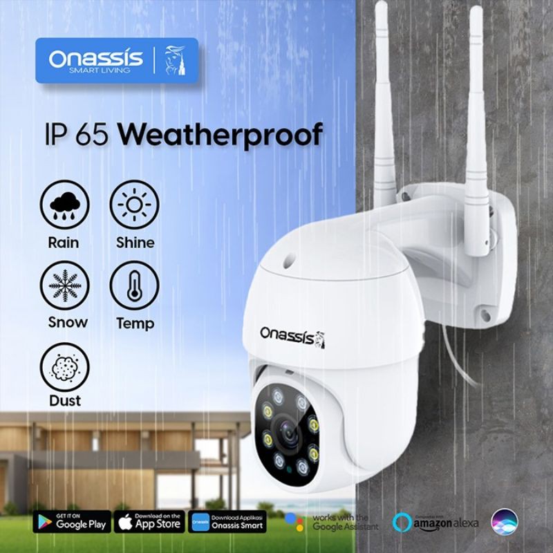 Jual Camera Wi-Fi ONASSIS cam 390 / CCTV Wi-Fi Onassis outdoor | Shopee ...