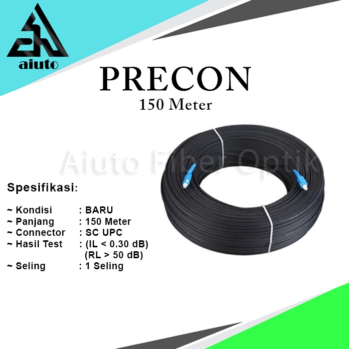 Jual Kabel Precon 150 Meter SC UPC / Kabel Fiber Optic 1 Core 3 Seling ...